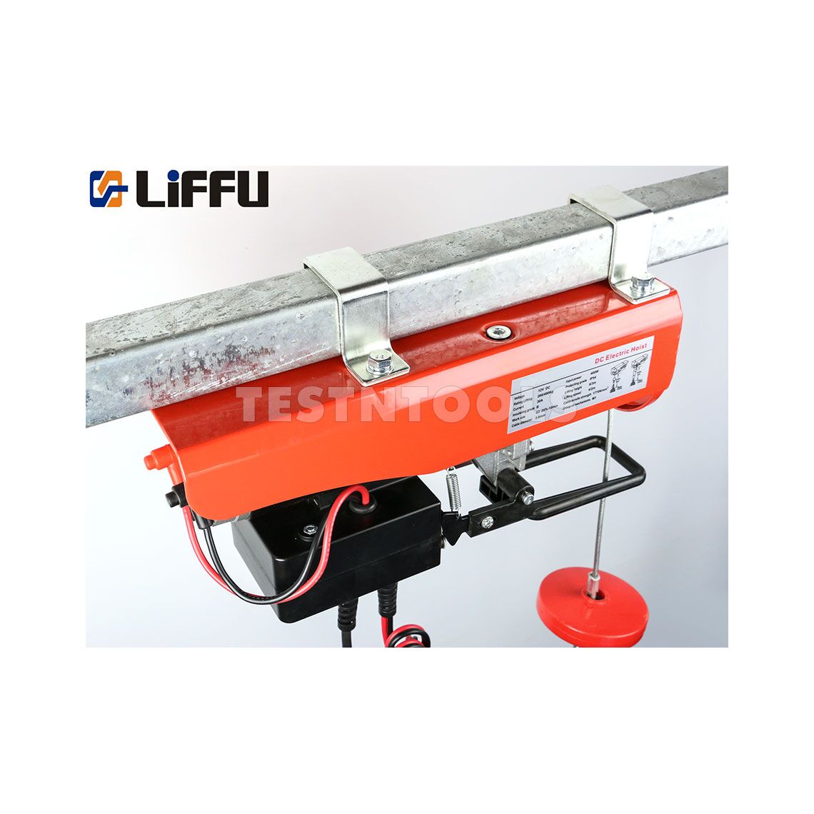 Lifting & Handling :: Wire Rope Hoist :: Liffu Electric Hoist 12V DC Wire Rope 6m 400Kg